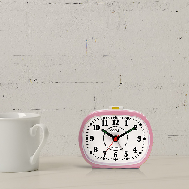 Orpat TBZL-607 Snooze Buzzer Alarm Clock (Pink) | Orpat Group