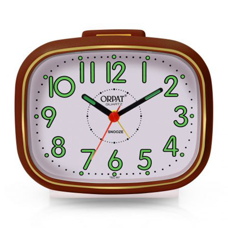 Orpat TBZL-667 Snooze Buzzer Alarm Clock (Red) | Orpat Group