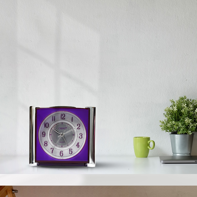 Orpat TBZL-737 Snooze Buzzer Alarm Clock (Violet) | Orpat Group