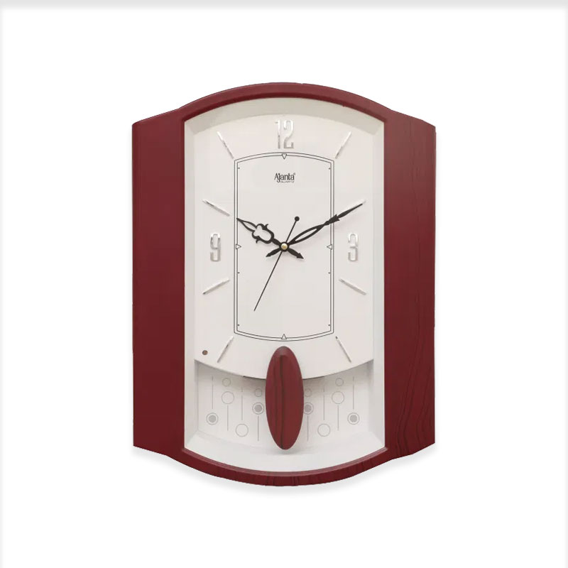 1927 Red Musical Pendulum Clock | Orpat