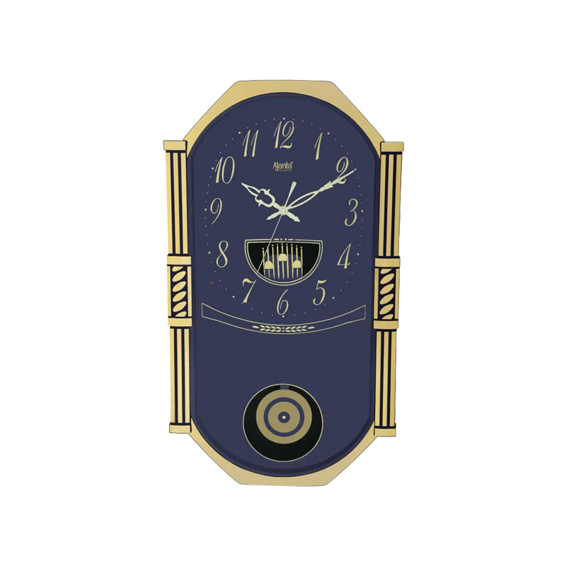427 Blue Musical Pendulum Clock | Orpat