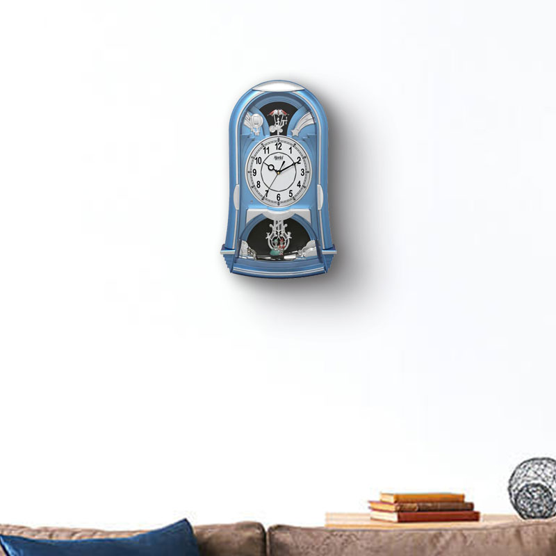 4627 Blue Musical Pendulum Clock | Orpat