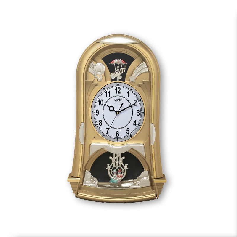 4627 Golden Musical Pendulum Clock | Orpat