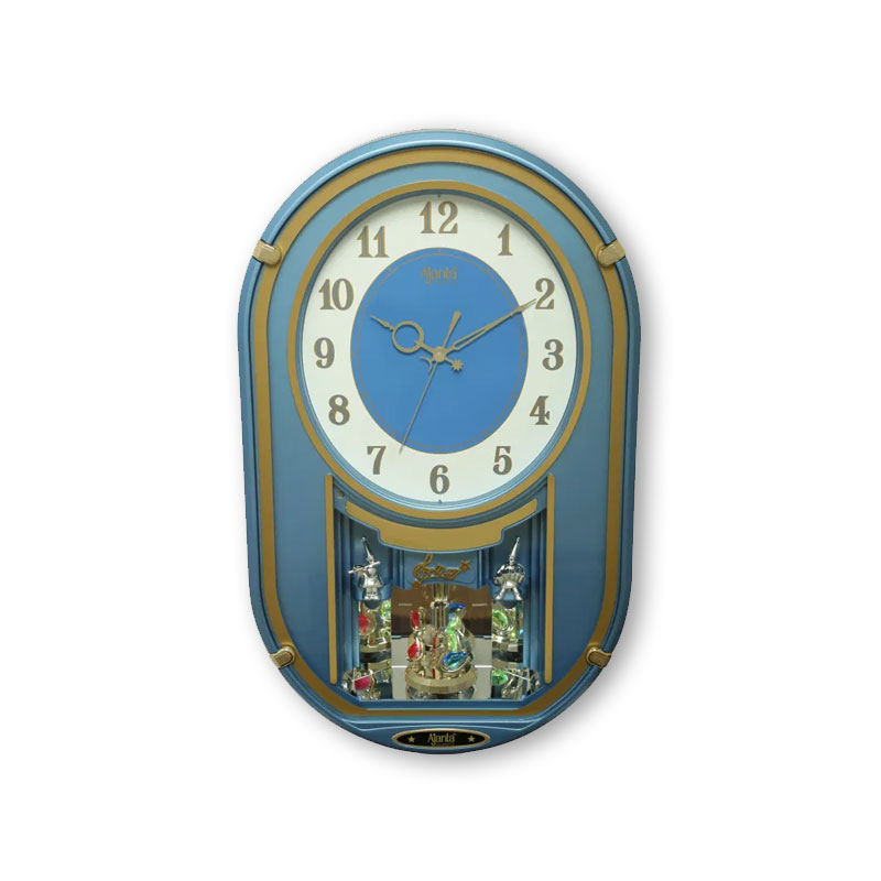 5827 Blue Musical Pendulum Clock | Orpat
