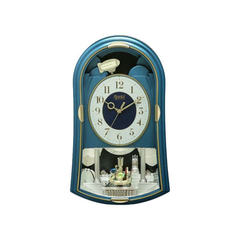 6227 Blue Musical Pendulum Clock | Orpat