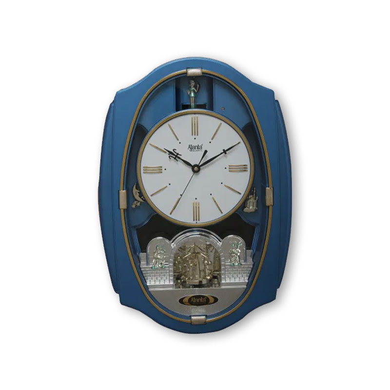6427 Blue Musical Pendulum Clock | Orpat