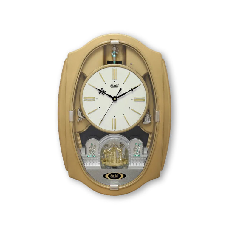 Wall Clock - Classic Musical Pendulum Quartz Wall Clock - Pendulum ...