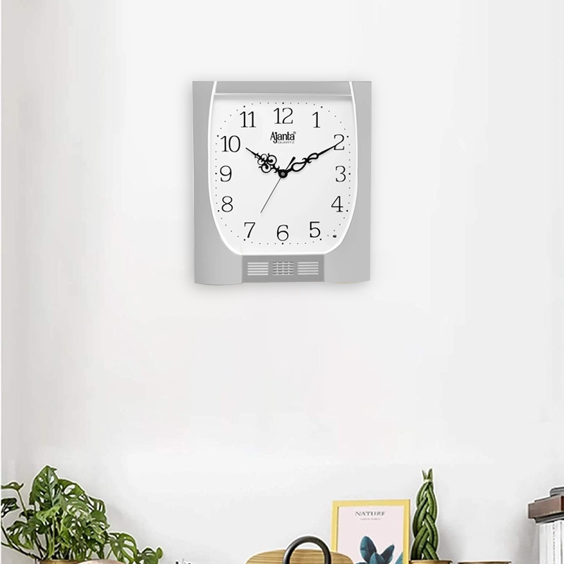 637 White Musical Pendulum Clock | Orpat
