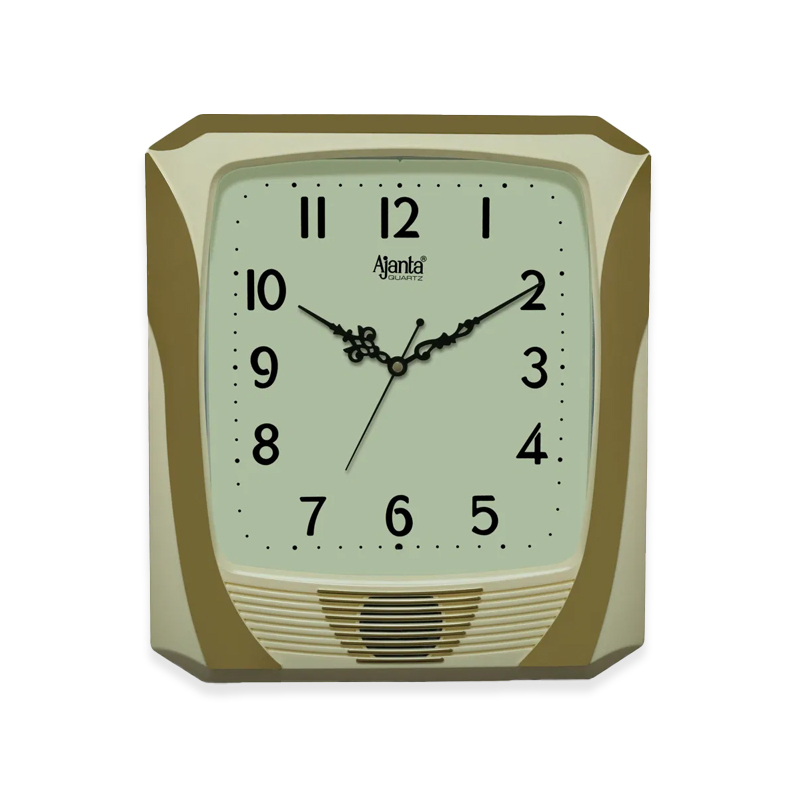 Wall Clock - Classic Musical Quartz Wall Clock - Plain Musical Clock ...