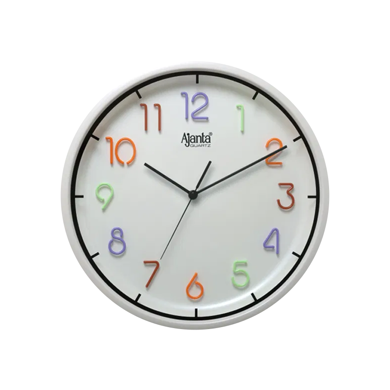 Wall Clock - Designer Clock - 2297 - White - Orpat Group