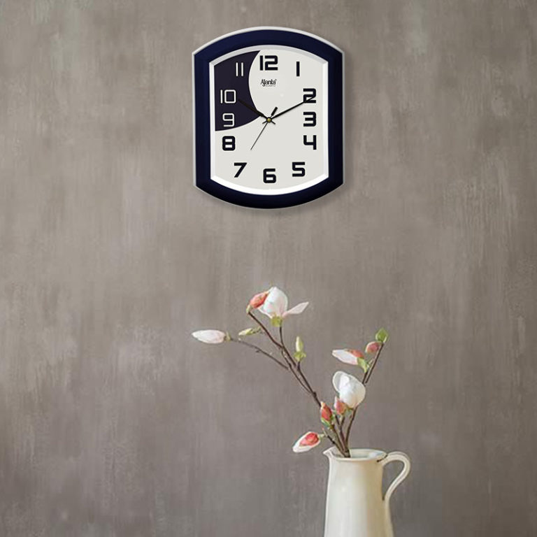 Wall Clock - Fancy Clock - 1997 - Blue - Orpat Group