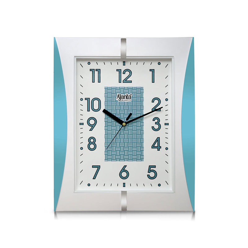 Wall Clock - Fancy Clock - 2097 - P-Blue - Orpat Group