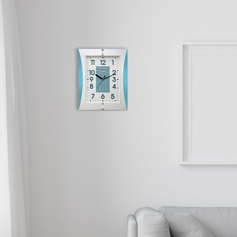 Wall Clock - Fancy Clock - 2097 - P-Blue - Orpat Group