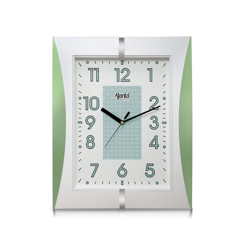 Buy Fancy Wall Clock 2097 Pista for Elegant Decor | Orpat Group