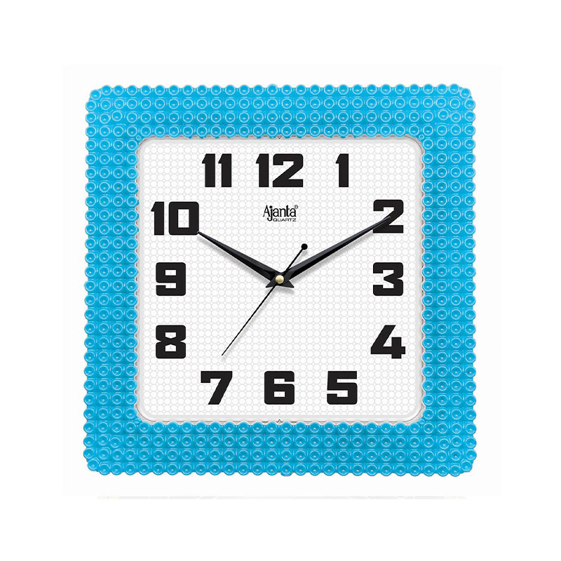 Ajanta 3067 Fancy Wall Clock (Blue) | Orpat Group