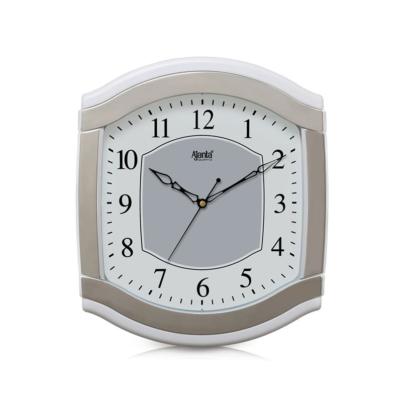 Ajanta 511 Fancy Wall Clock (White) | Orpat Group