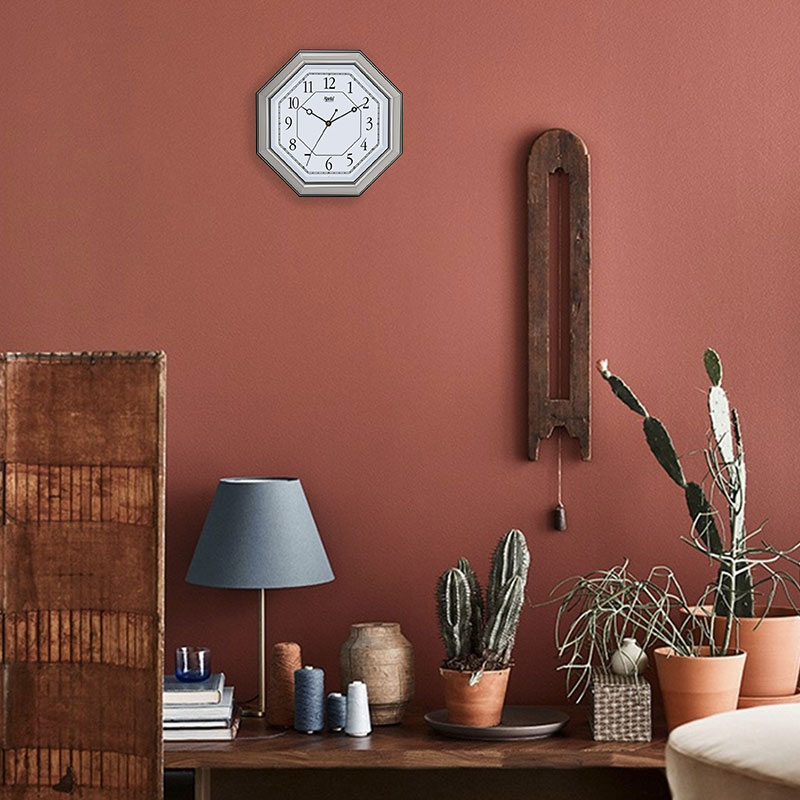 Wall Clock - Fancy Clock - 607 - White - Orpat Group