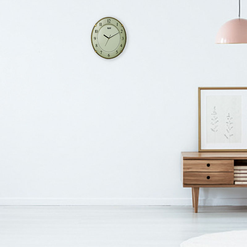 Ajanta 707 Fancy Wall Clock (Ivory) | Orpat Group
