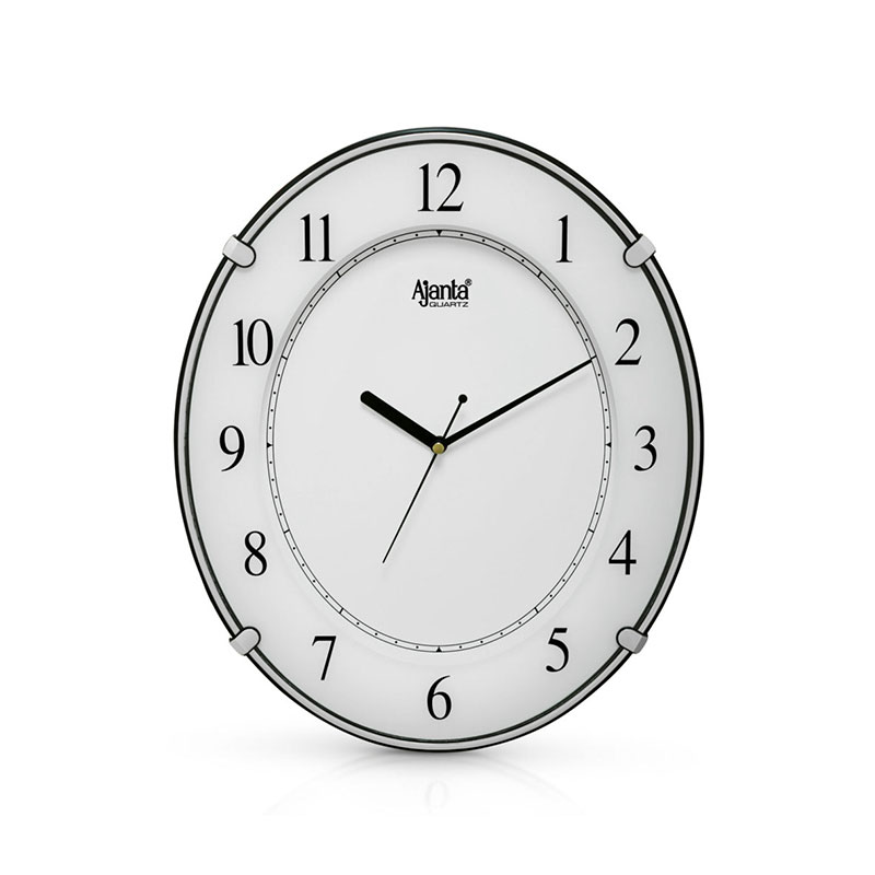 Ajanta 707 Fancy Wall Clock (White) | Orpat Group