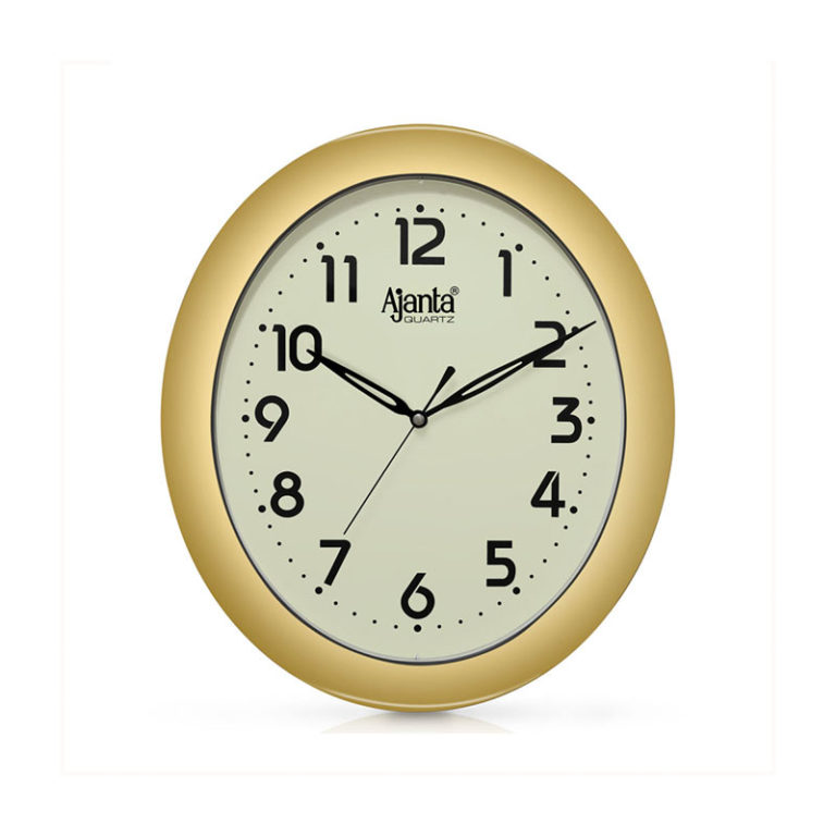 Ajanta 737 Fancy Wall Clock (Ivory) | Orpat Group