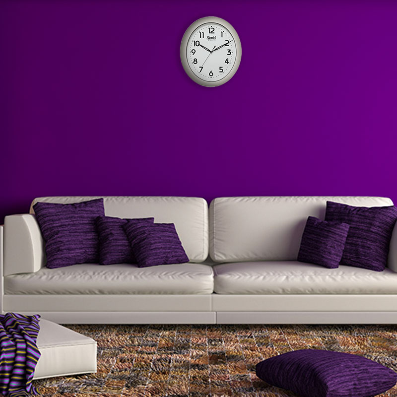 Ajanta 737 Fancy Wall Clock (White) | Orpat Group