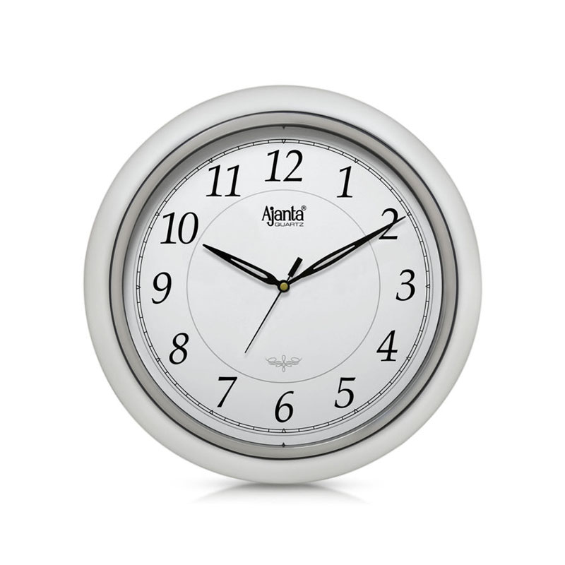 Ajanta 987 Fancy Wall Clock (White) | Orpat Group