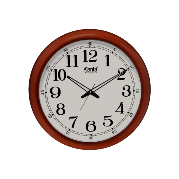 547 Brown Designer Sweep Second Clock | Orpat