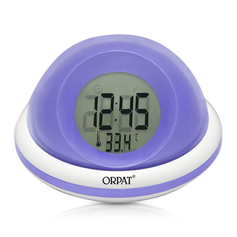 Orpat TAC-387 Digital Alarm Clock (Violet) | Orpat Group