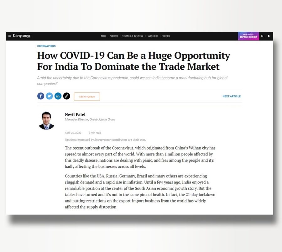 In The News - Orpat Group