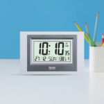 Wall Clock - Desktop Display - LCD Clock - Calendar Clock - LCD 145 ...