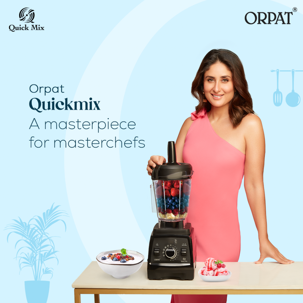 Quickmix A Masterpiece For Masterchefs - Orpat Group
