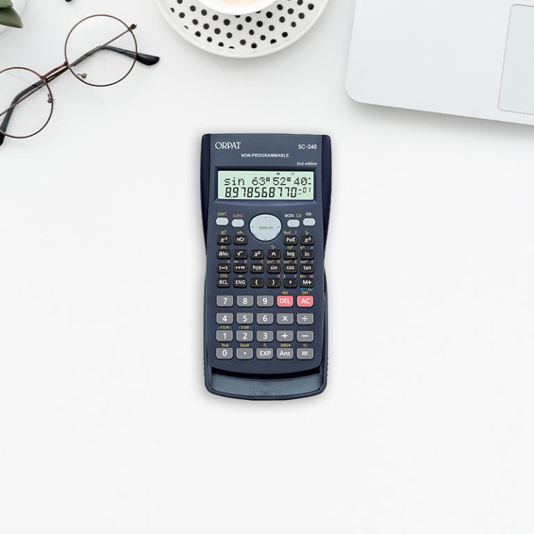 Scientific Desktop Calculators SC-240 Light Blue - Orpat Group