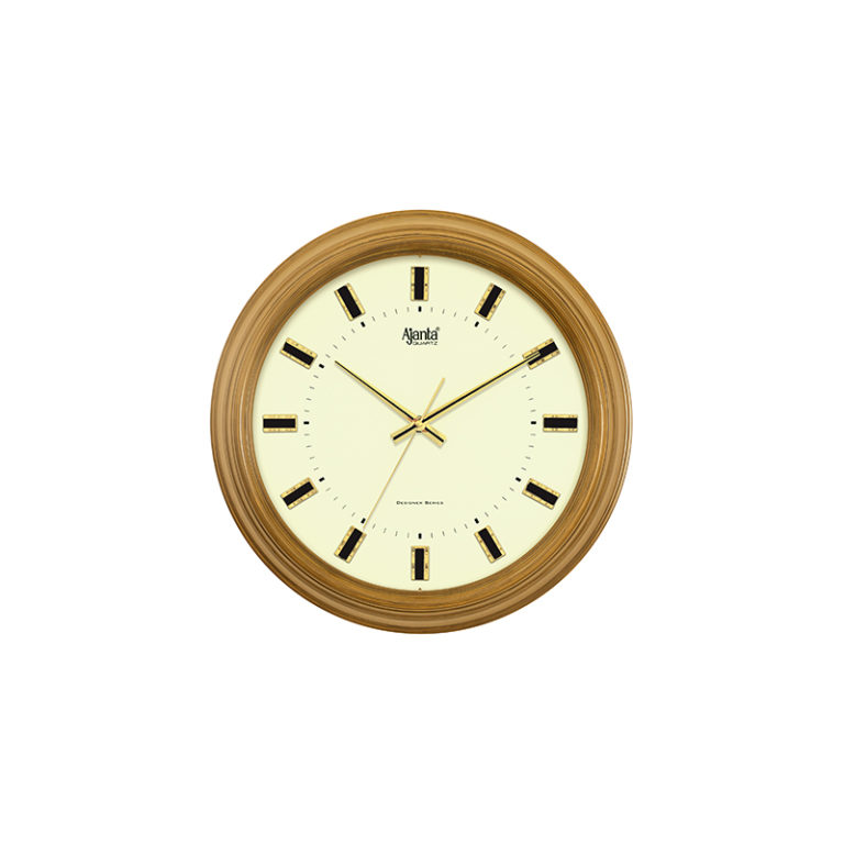 Wall Clock - Designer Clock - 4097 - maple wood - Orpat Group