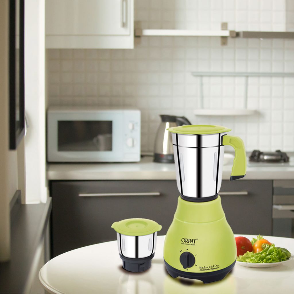 Mixer Grinder – Kitchen Chef Duo 650W - Ming Green - Orpat Group