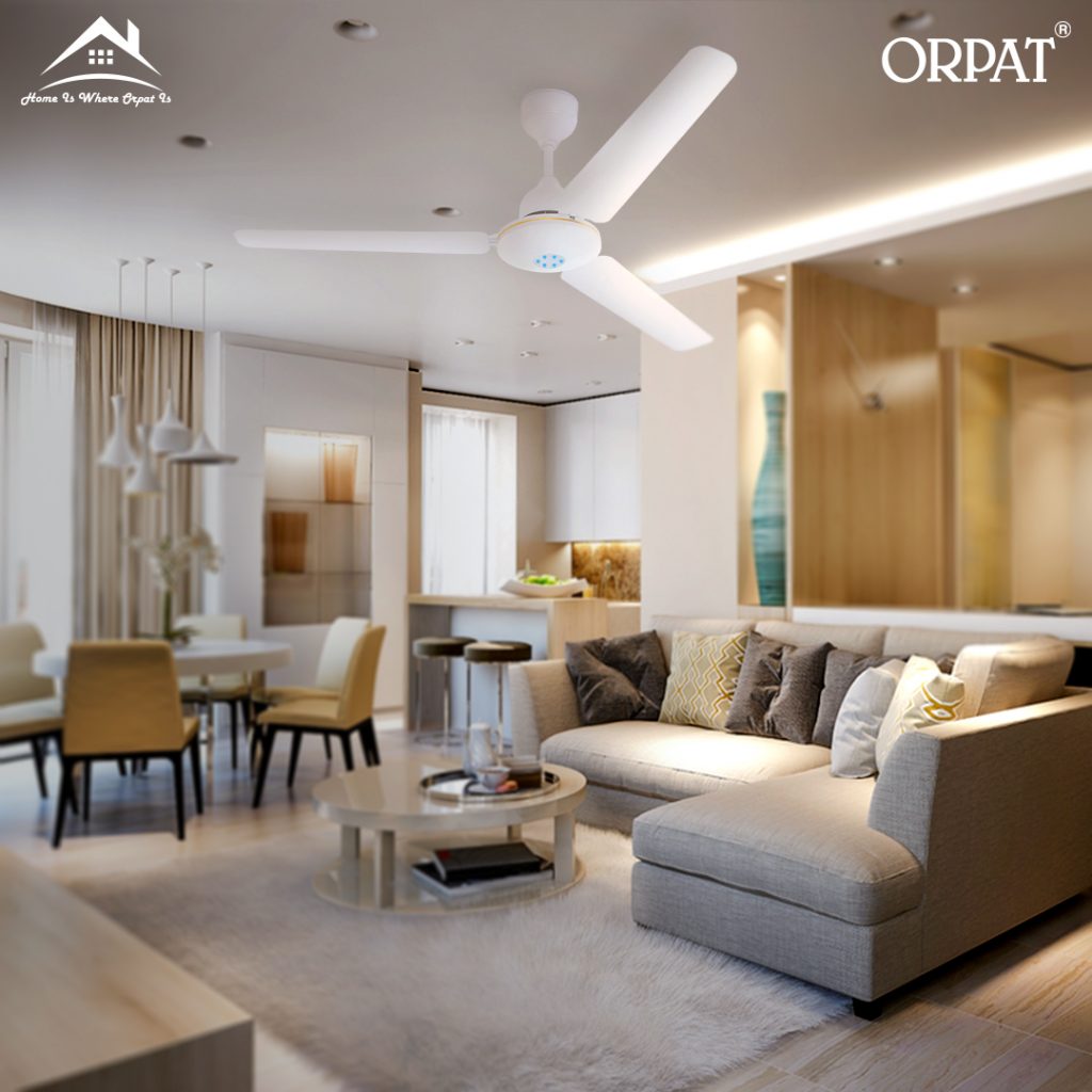 BLDC Ceiling Fan – Moneysaver I S – 28W – AB White With Remote & App ...