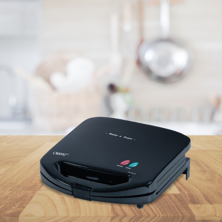 Breakfast Masters - Sandwich Toaster OST-1007 DX - 800W - Black - Orpat ...