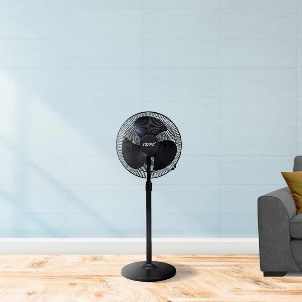 Pedestal Fans FARRATA-16" HS - 2200 RPM - 110W - Black - Orpat Group