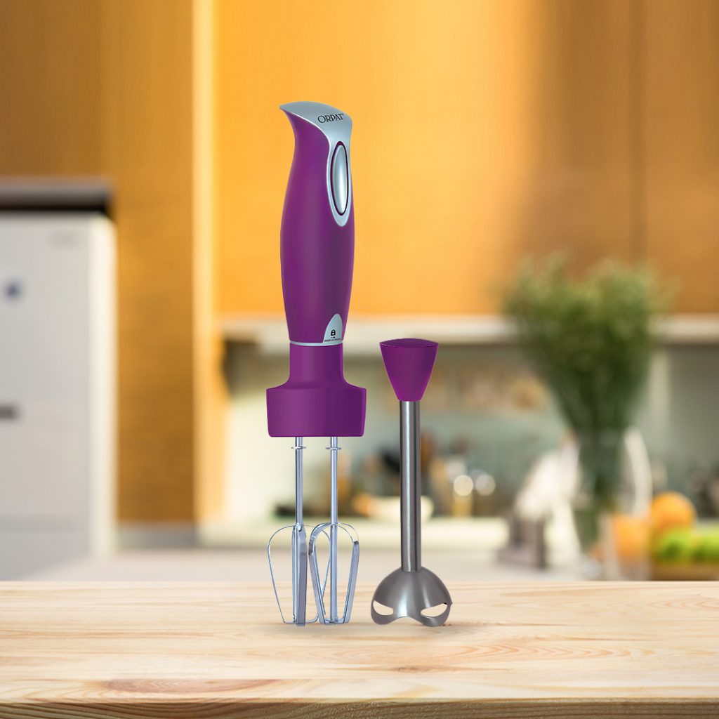 Hand Blender With Hand Mixer – HHB-187E HM – 400W - Cran Berry - Orpat ...