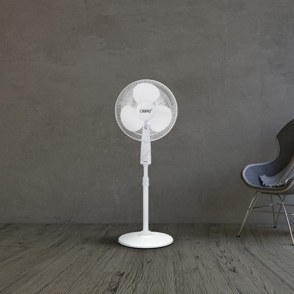 Pedestal Fans OPF-3607 - 50W - White - Orpat Group