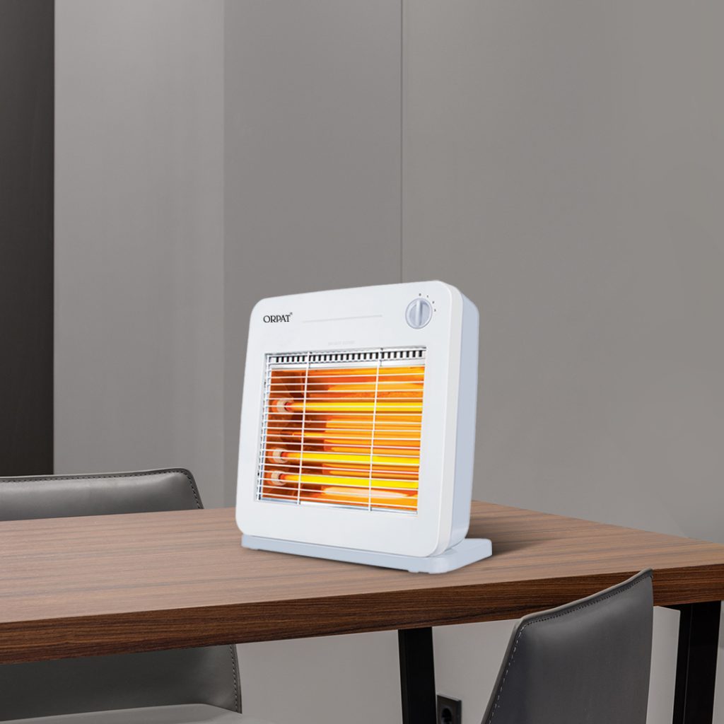 Climate Control – Quartz Heater – OQH-1450 - 555 GREY - Orpat Group