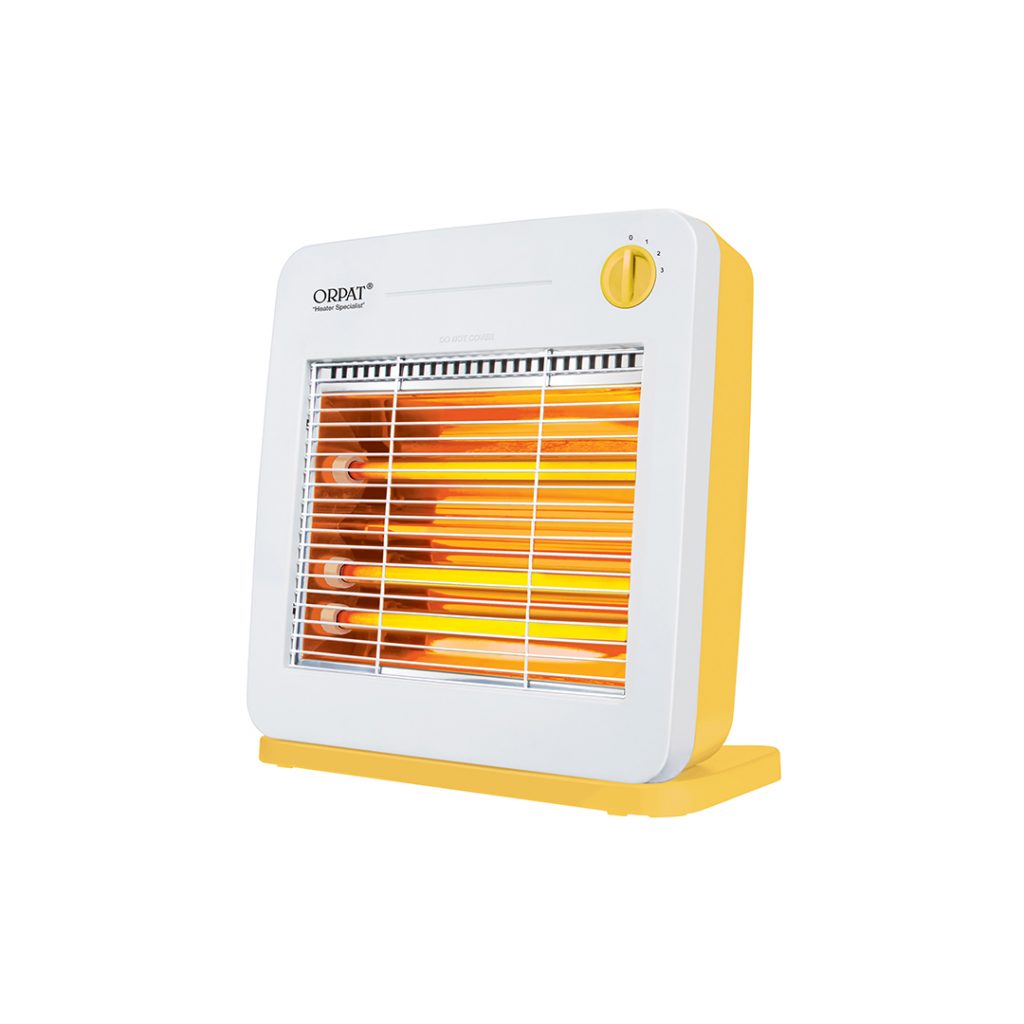 Climate Control – Quartz Heater – OQH-1450 - Majestic Yellow - Orpat Group