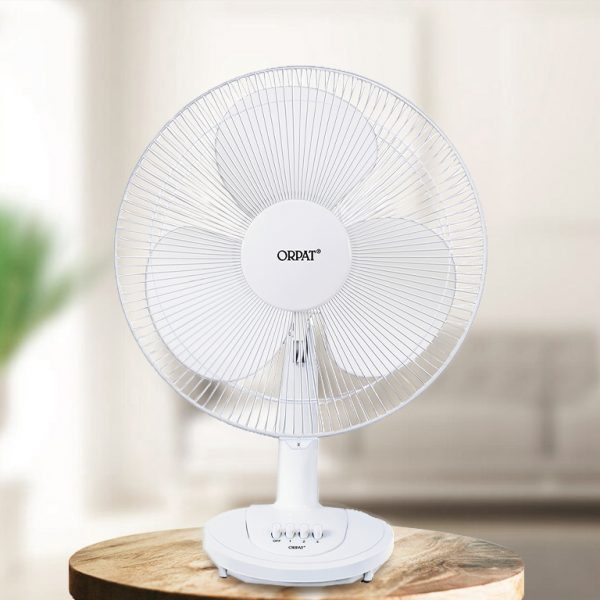 Table Fans – OTF-3327 - 1350 RPM – 50W - White - Orpat Group