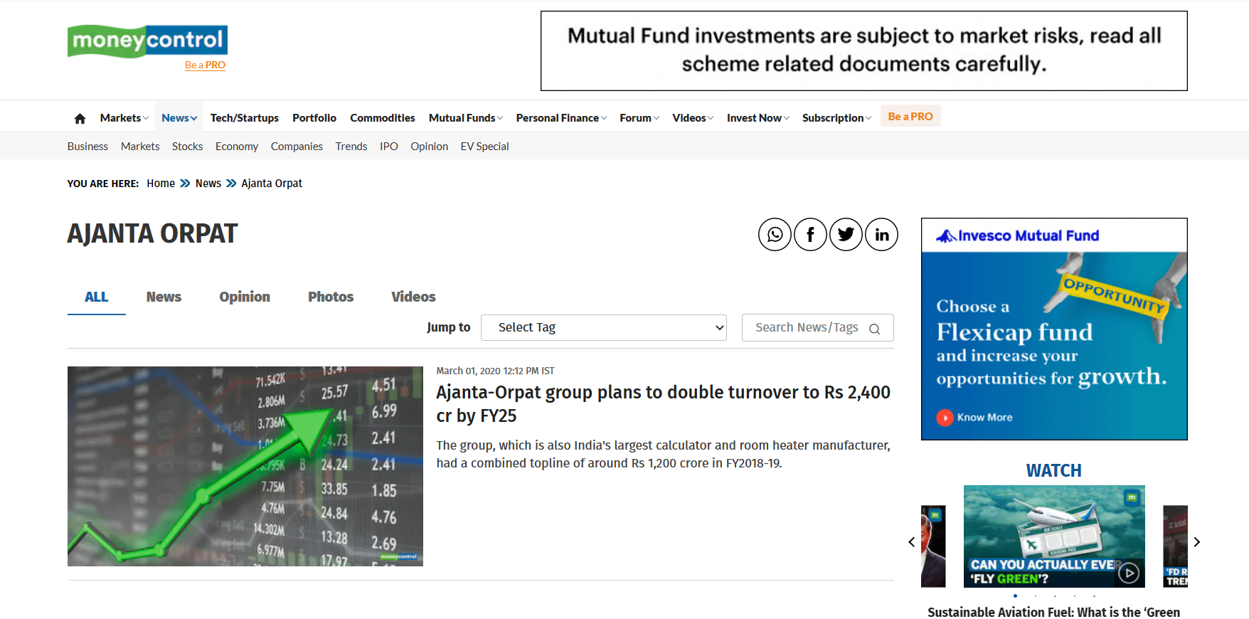 In The News - Orpat Group