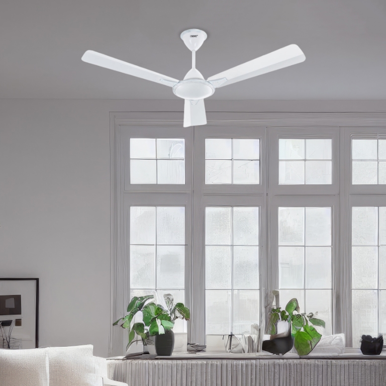 Premium Ceiling Fan - Air Prime One – Pearl White - Orpat Group