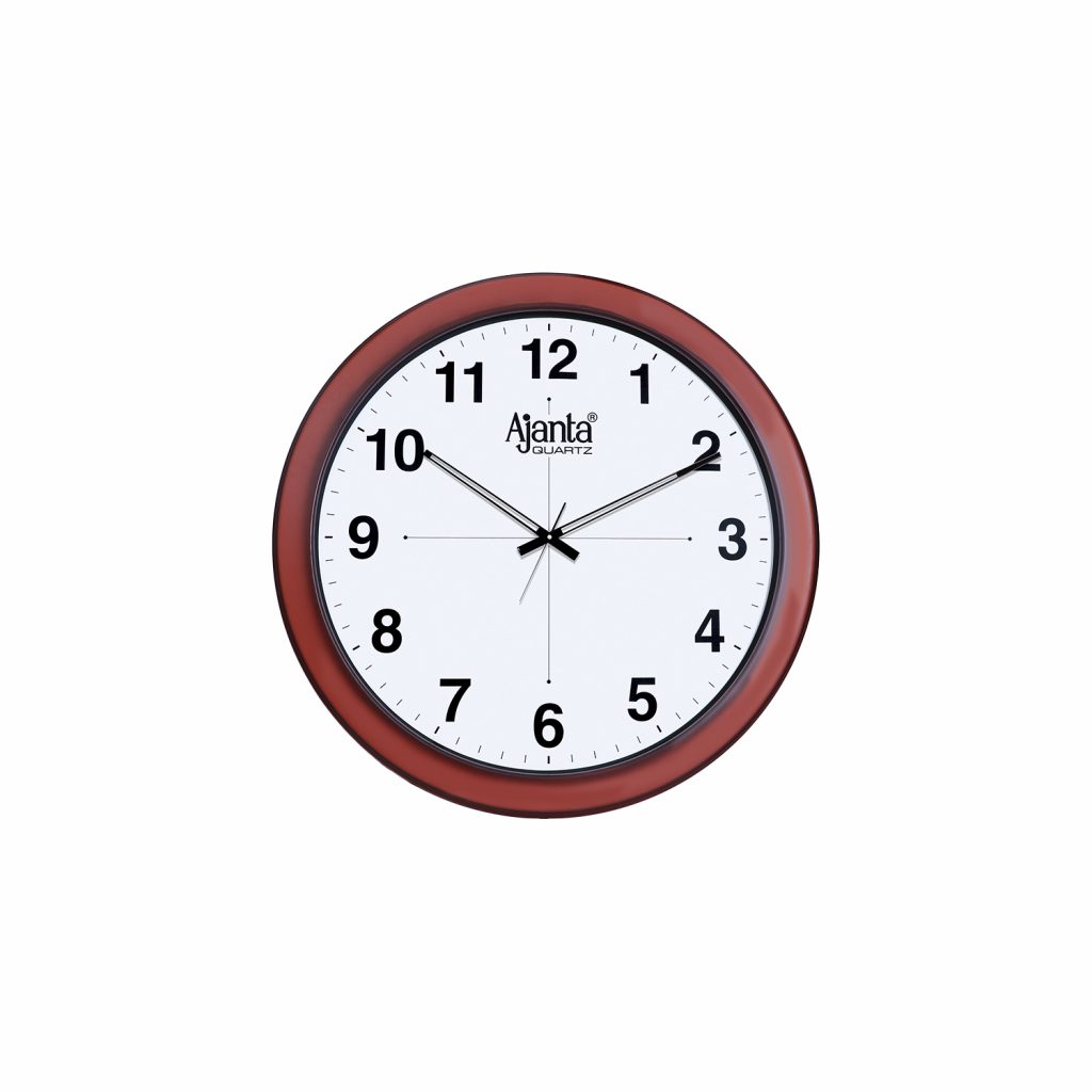 Wall Clock - Office Clock - 558 - Brown - Orpat Group