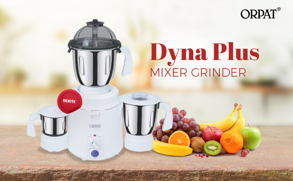 Commercial Grinder- Dyna Plus 900W - White - Orpat Group