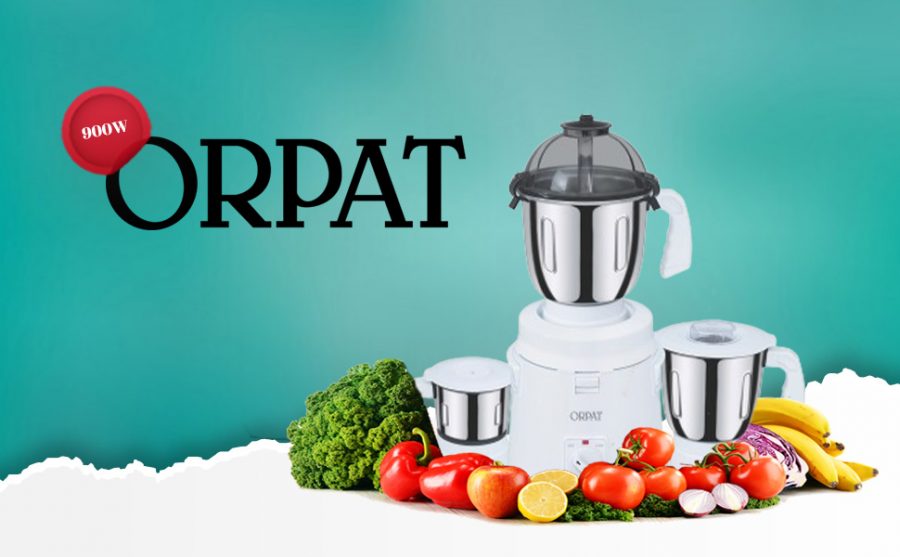 Commercial Grinder- Dyna Plus 900W - White - Orpat Group