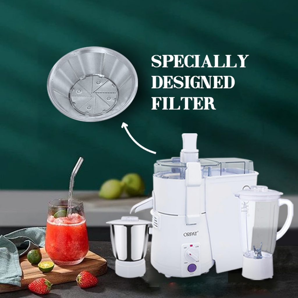 Commercial Juicer Mixer Grinder - Potenza Plus 900W - White - Orpat Group