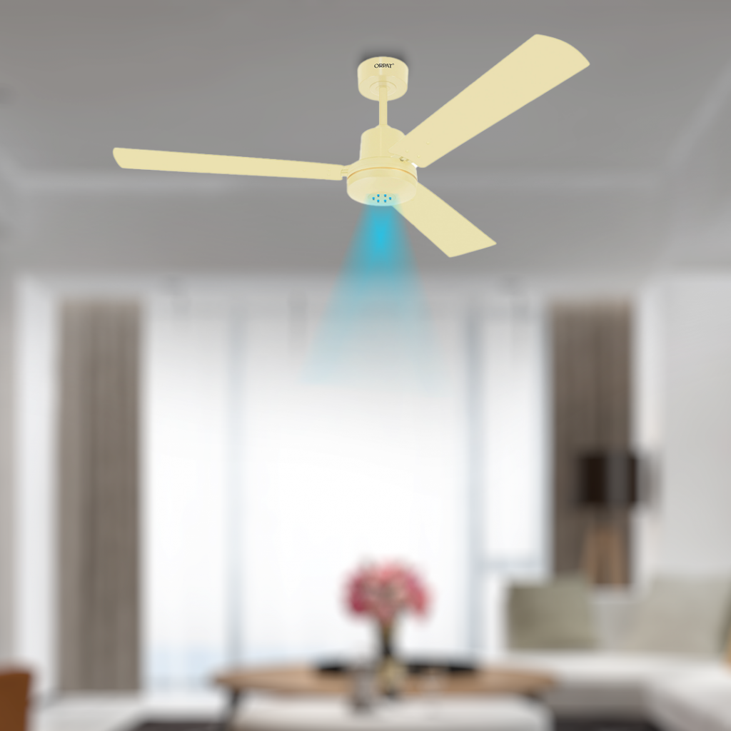 BLDC Ceiling Fan - Moneysaver Genz - 28W - AB Ivory With Remote & App ...